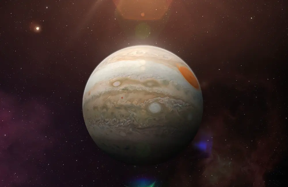 La NASA fotografió un delfín en la superficie de Júpiter